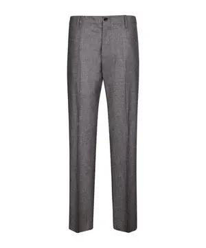 LARDINI Tailored Trousers With Belt Loops
