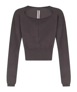 Rick Owens Long-sleeved Knitwear - Grey