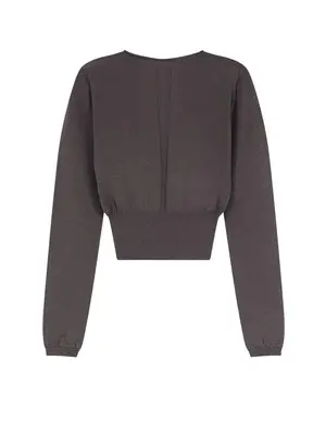 Rick Owens Long-sleeved Knitwear - Grey