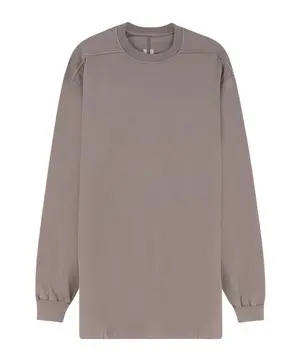Rick Owens Crew Neck Long-sleeved T-shirt - Beige