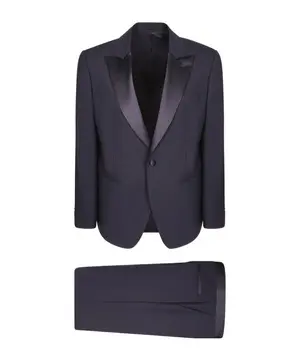 LARDINI Long-sleeved Blazer And Trousers Set