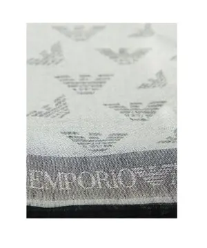 Emporio Armani Logo Shawl