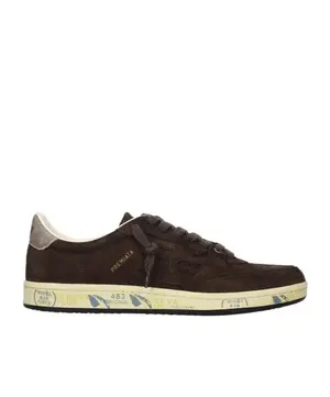 Premiata Bskt Suede Leather Sneakers