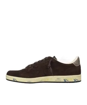 Premiata Bskt Suede Leather Sneakers