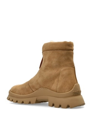 Dsquared2 Zippered Ankle Boots - Brown