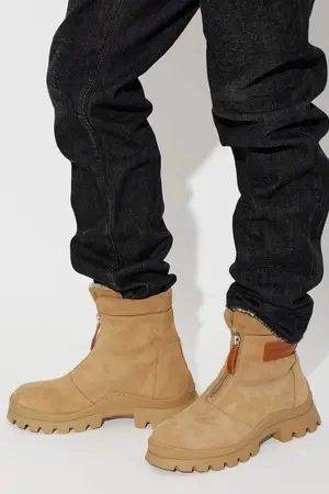 Dsquared2 Zippered Ankle Boots - Brown