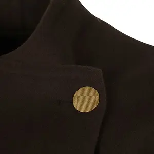 Alberta Ferretti Belted Coat - Black
