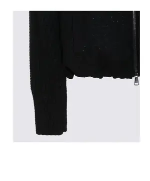 Fabiana Filippi Stand-collar Zip-up Casual Jacket