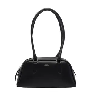 A.p.c. Leather Zippered Handbag