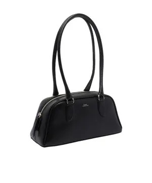 A.p.c. Leather Zippered Handbag