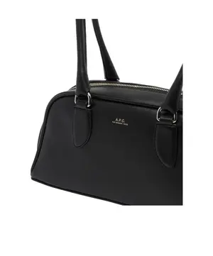A.p.c. Leather Zippered Handbag