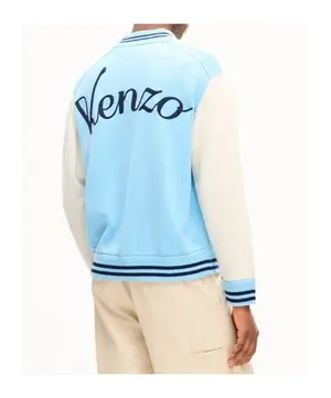 Kenzo Varsity Wool Cardigan