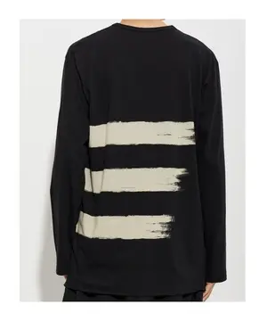 Yohji Yamamoto Crew Neck Long-sleeved T-shirt