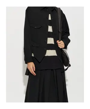 Yohji Yamamoto Crew Neck Long-sleeved T-shirt