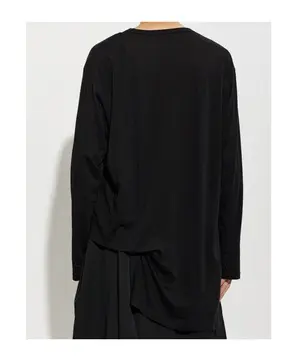 Yohji Yamamoto Crew Neck Long-sleeved T-shirt