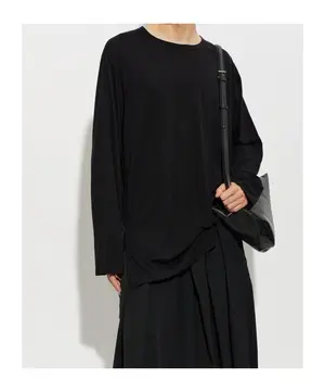 Yohji Yamamoto Crew Neck Long-sleeved T-shirt