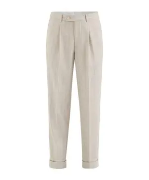 Brunello Cucinelli Casual Pants With Belt Loops - Grey