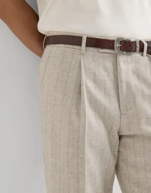 Brunello Cucinelli Casual Pants With Belt Loops