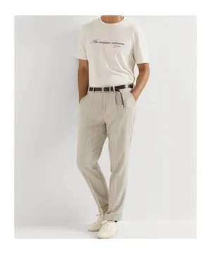 Brunello Cucinelli Casual Pants With Belt Loops