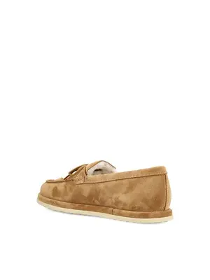 TOD'S Bow Trim Lined Flat Shoes