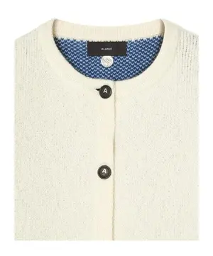 Alanui Island Roots Foulard Jacquard Knit Jacket