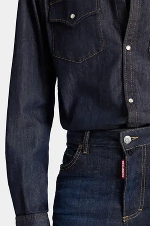 Dsquared2 Dark-shirting Western Shirt