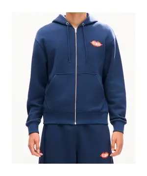 Kenzo Loves' Embroidered Hoodie In Cotton