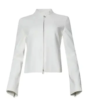 COURREGES Vinyl City Biker Jacket