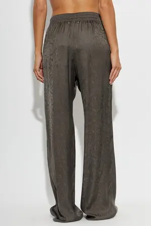 GOLDEN GOOSE Wide-leg Printed Trousers