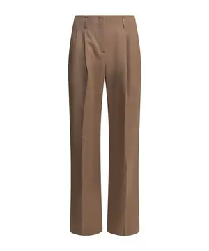 GOLDEN GOOSE Wide Leg Tailored Trousers - Pink
