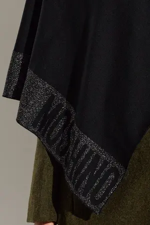 Moschino Logo Shawl