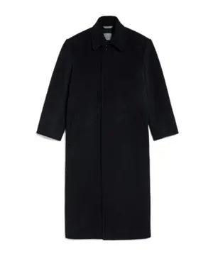 Balenciaga Long Double-faced Cocoon Coat
