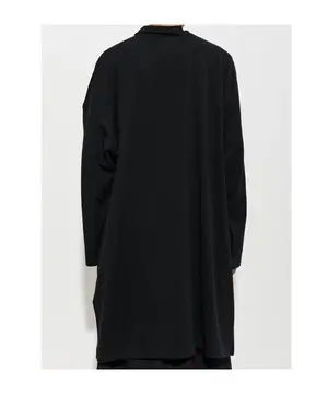 Yohji Yamamoto Buttoned Long Cardigan