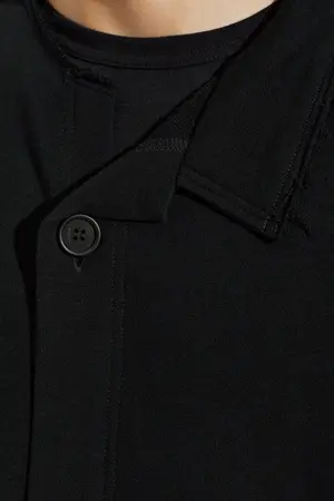 Yohji Yamamoto Buttoned Long Cardigan