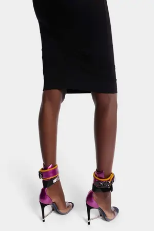 Dsquared2 Long-sleeve Midi Dress