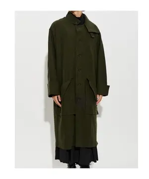 Yohji Yamamoto Long-sleeved Coat
