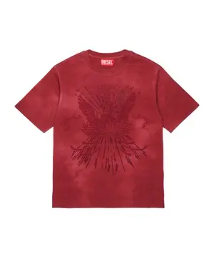 DIESEL® Tattoo-effect Graphic-print T-shirt