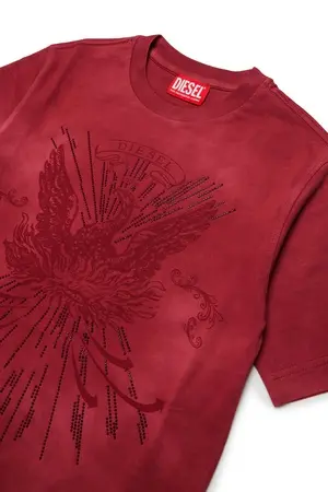 DIESEL® Tattoo-effect Graphic-print T-shirt