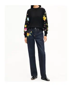 Kenzo Wildflower" Wool And Silk Jumper