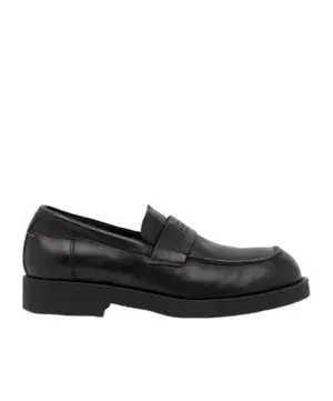 MAISON MARGIELA Biker Washed-suede Loafers