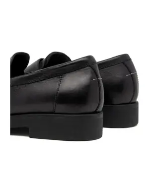 MAISON MARGIELA Biker Washed-suede Loafers