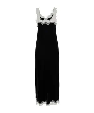 Gold Hawk Spaghetti-strap Maxi Dress