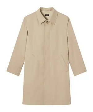 A.p.c. Cotton Gabardine Trench Coat