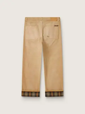 GOLDEN GOOSE Gradient Cotton Canvas Trousers