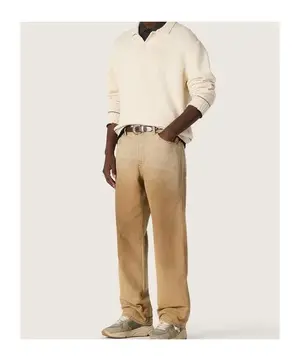 GOLDEN GOOSE Gradient Cotton Canvas Trousers