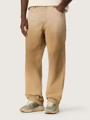 GOLDEN GOOSE Gradient Cotton Canvas Trousers