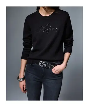 Liu Jo Gem-embroidered Sweater