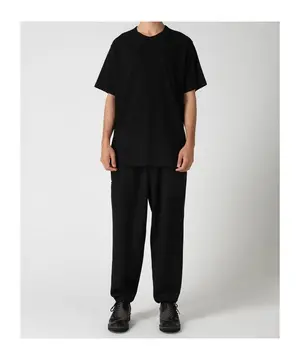 Yohji Yamamoto Soft Single Jersey Round Neck Ss Tee