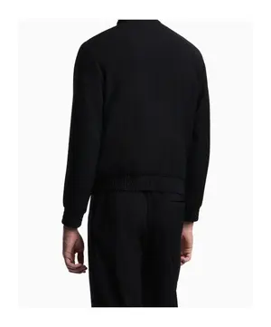 Emporio Armani Light Wool Stretch Seersucker Blouson