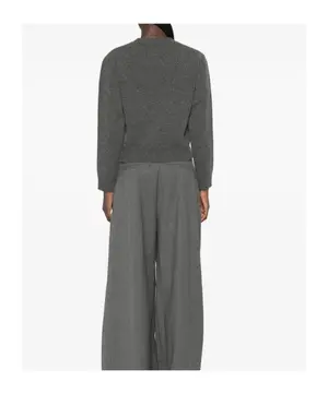 A.p.c. Logo-knit Crew-neck Sweater